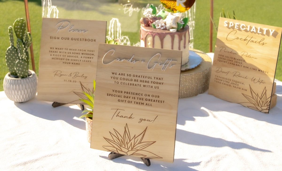 Wedding Gift Table Sign