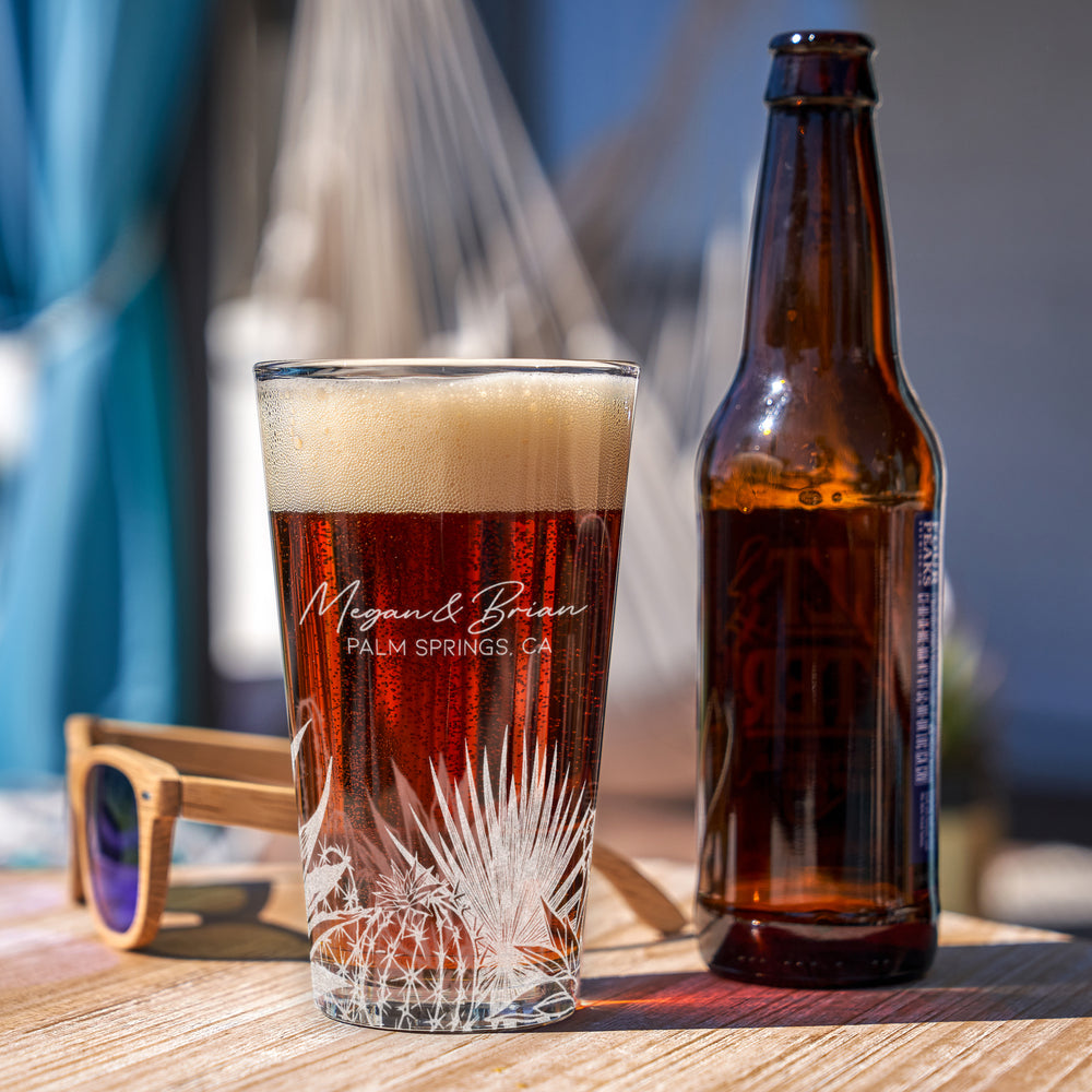 Personalized Pint Glass - Design: CUSTOM - Everything Etched